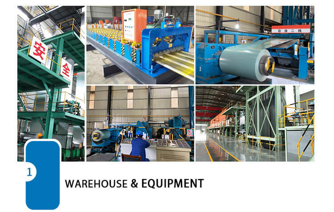 SGCC Red Metal Roofing Sheets BSI ISO 14001 Colour Coated Steel Sheet