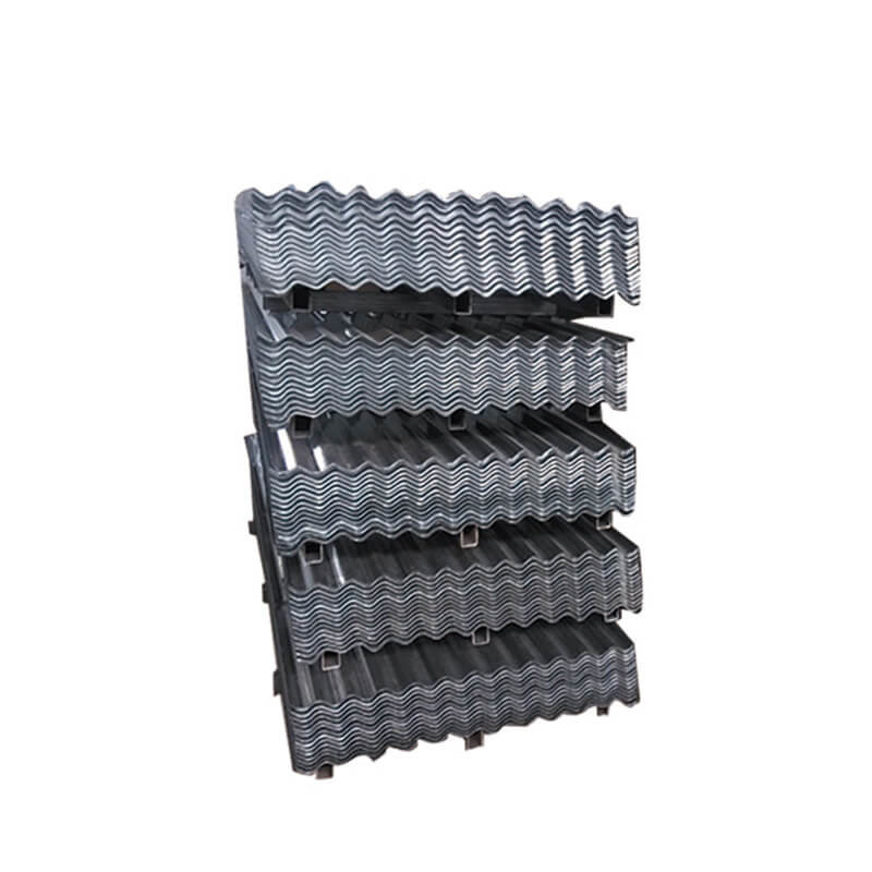 G550 610mm Galvanized Corrugated Sheet HRB95 Galvanised Iron Roof ...